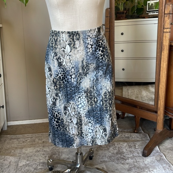 Jules & Leopold | Skirts | Jules Leopold Animal Print Pencil Skirt Xl ...
